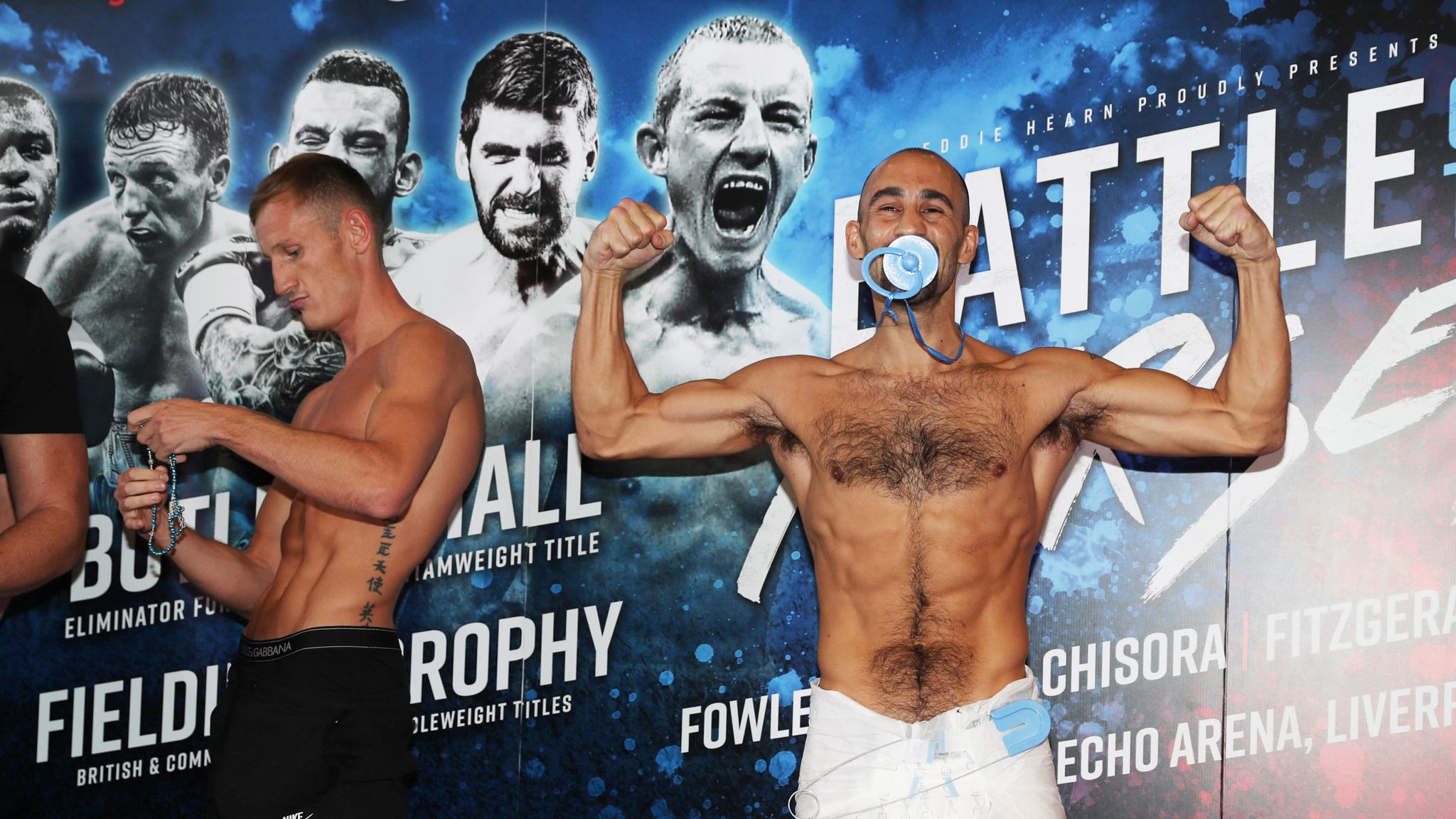 Butler vs Hall: Paul Butler and Stuart Hall both inside the ...