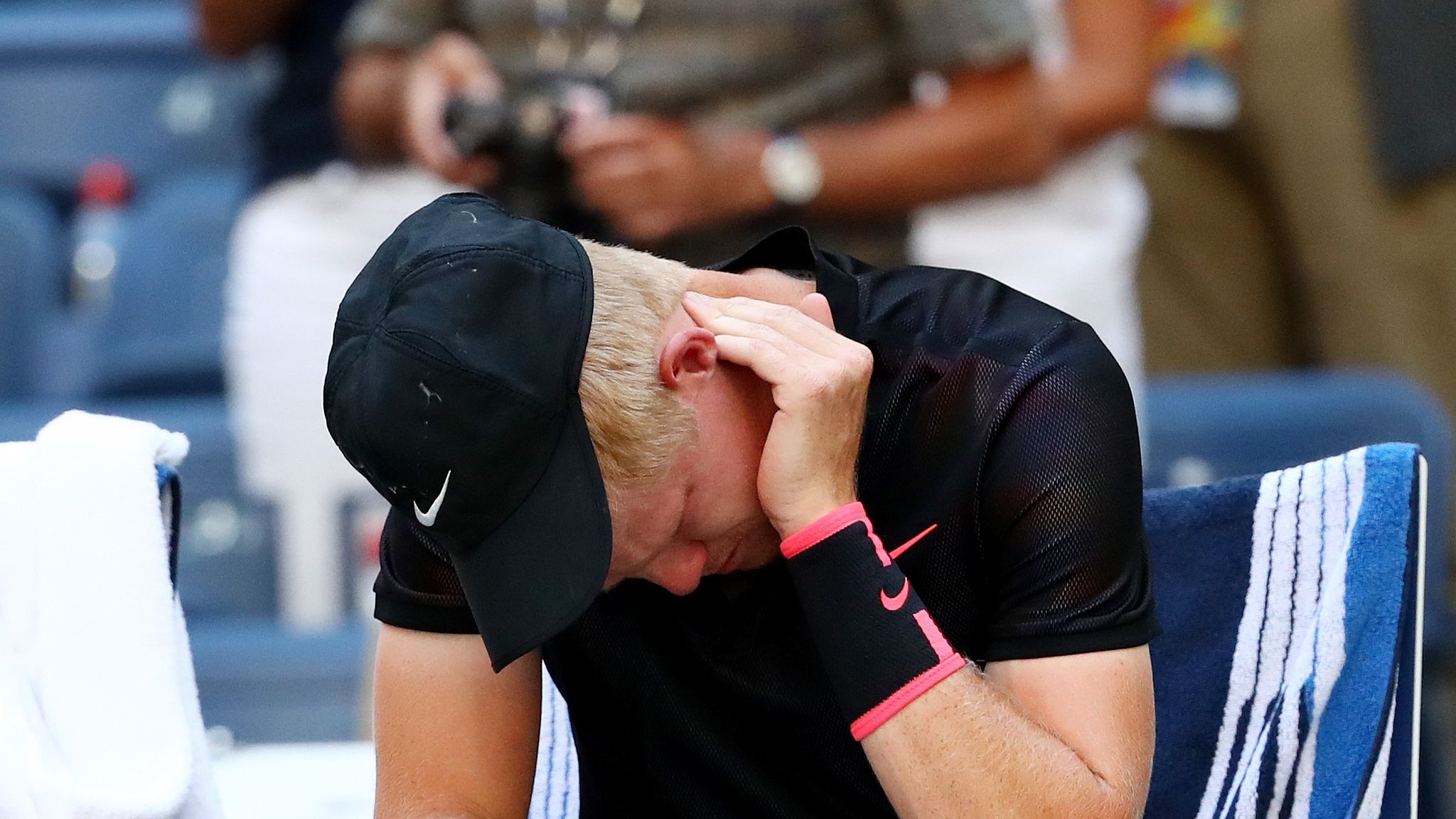 Kyle Edmund retires injured from his US Open match against Denis ...