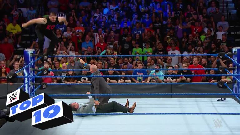 WWE Top 10: SmackDown moments | Video | Watch TV Show | Sky Sports