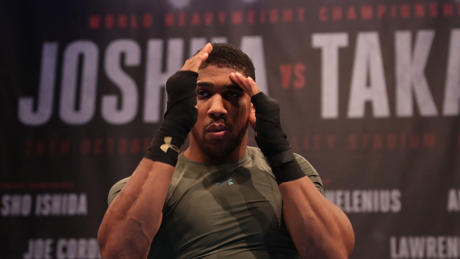 Joshua vs Takam: Anthony Joshua vows 'knockouts and a bit of blood, and ...