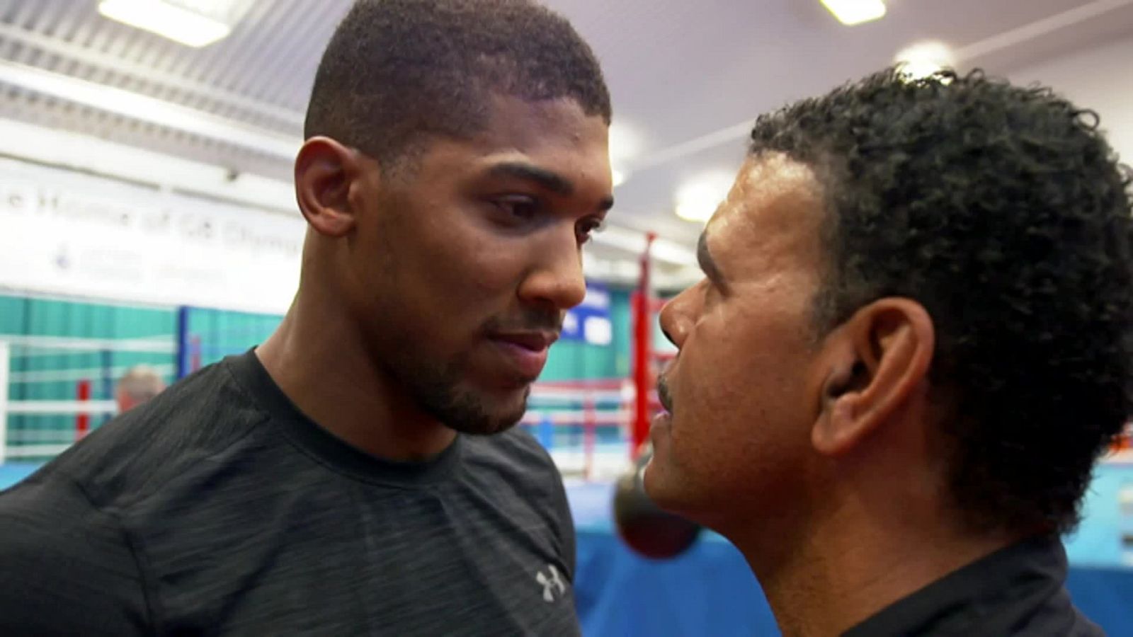 Joshua vs Takam: Watch Chris Kamara's boxing lesson with Anthony Joshua ...