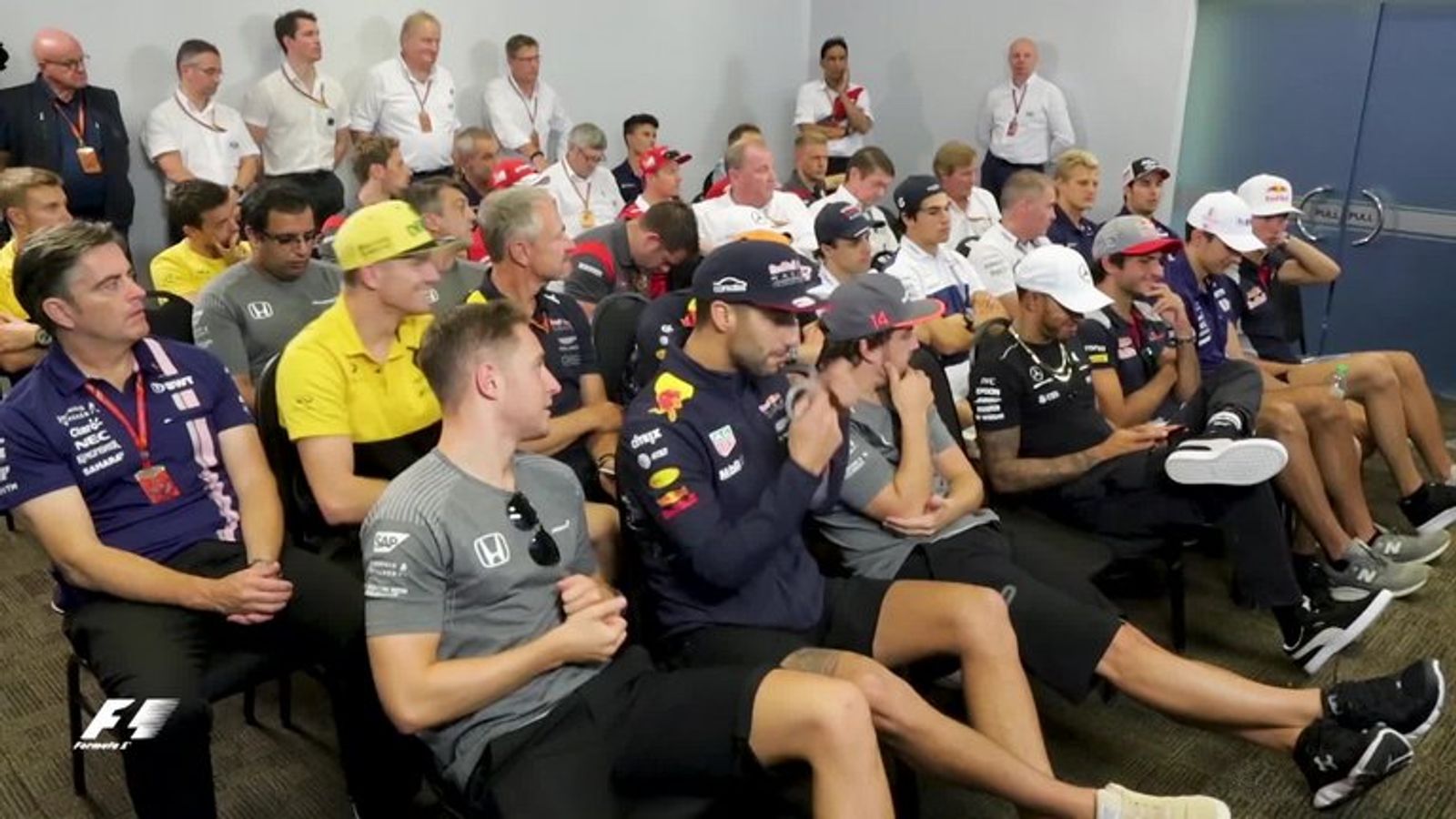 WATCH: Go behind the scenes of the Malaysia GP F1 driver briefing | F1 ...