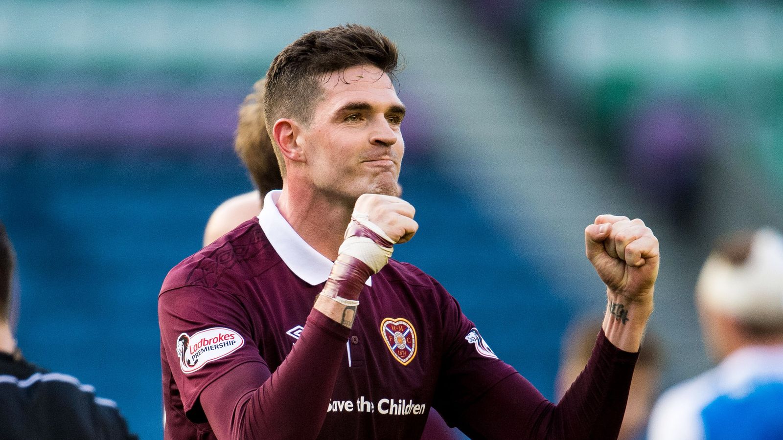 Kyle Lafferty credits unwavering support from Hearts since admitting to ...
