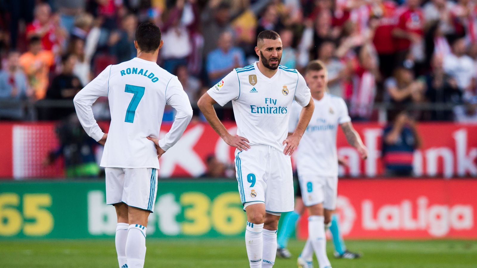 Benzema And Ronaldo Laughing