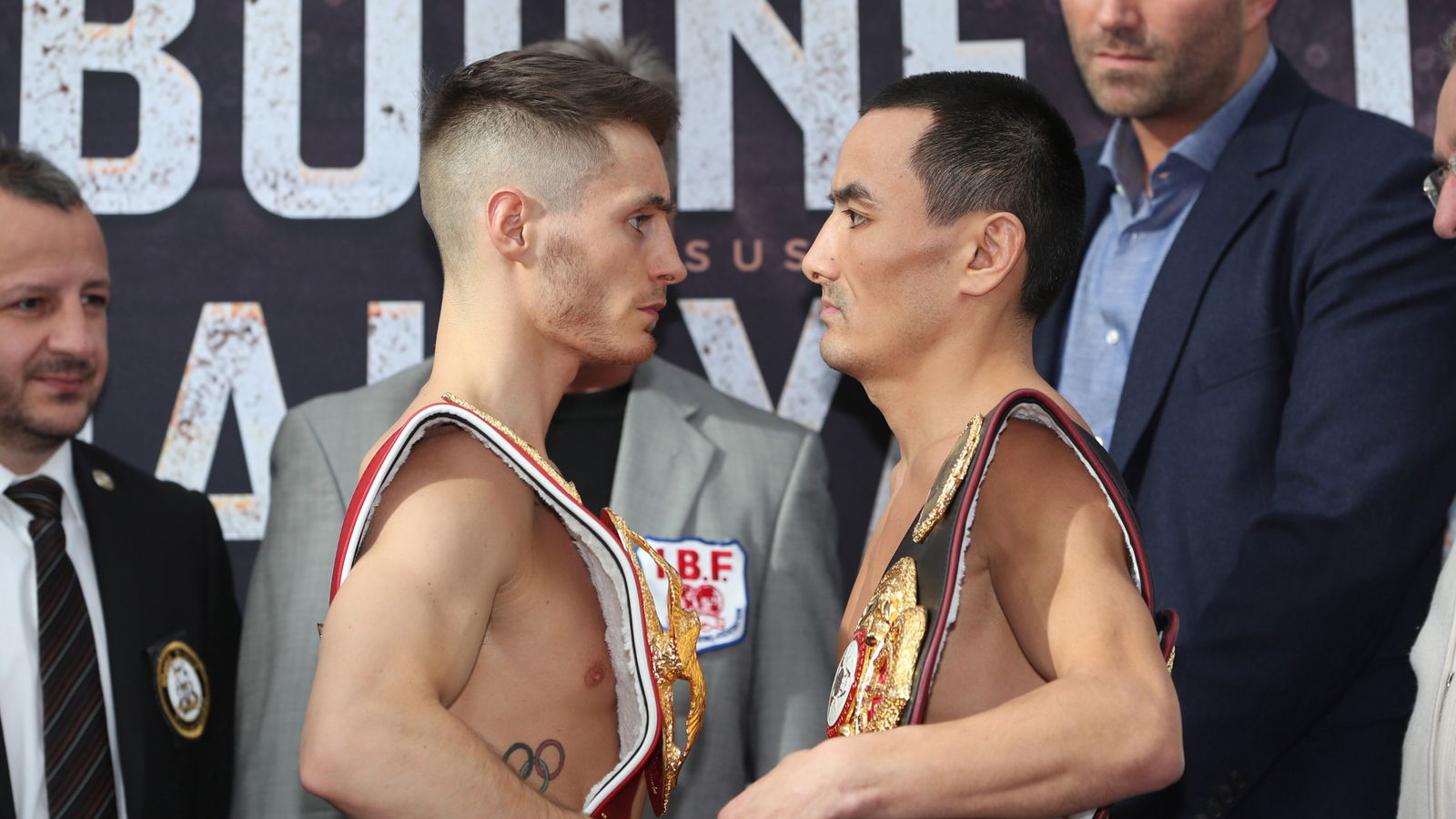 Burnett vs Zhakiyanov: Trainers Ricky Hatton and Adam Booth have their ...