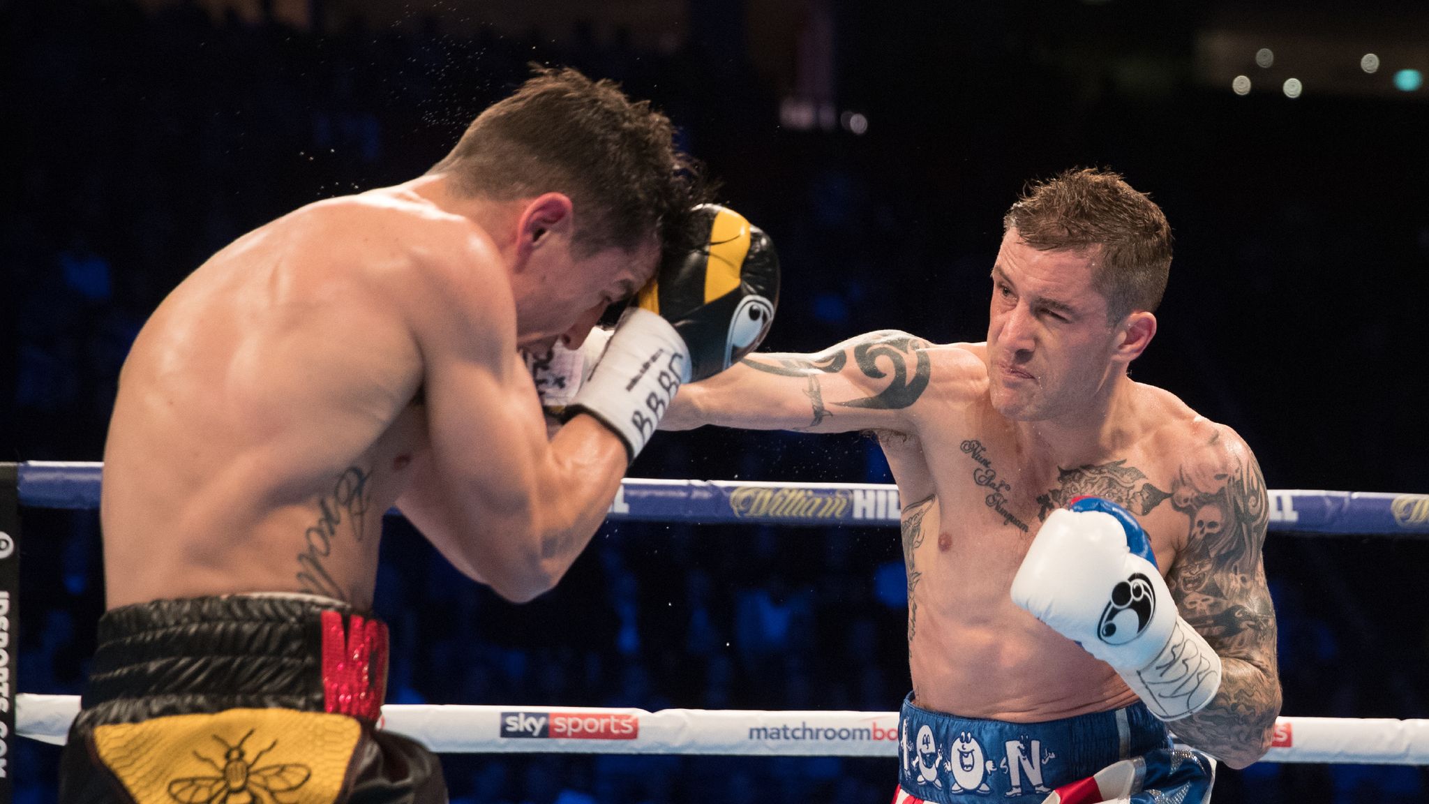Crolla vs Burns: Anthony Crolla outpoints Ricky Burns in Manchester ...
