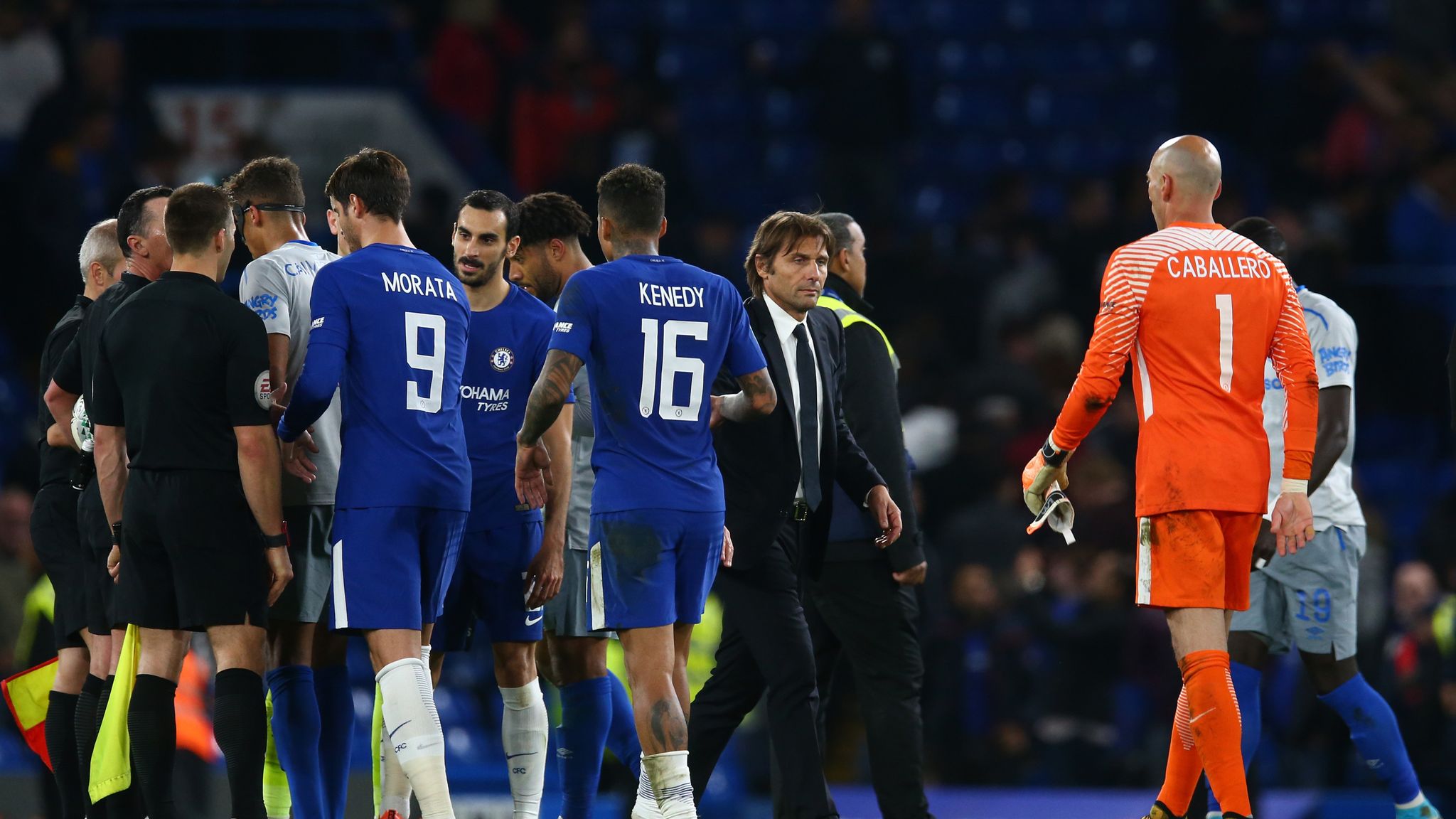 Antonio Conte impressed by youngsters in Chelsea's win over Everton in ...