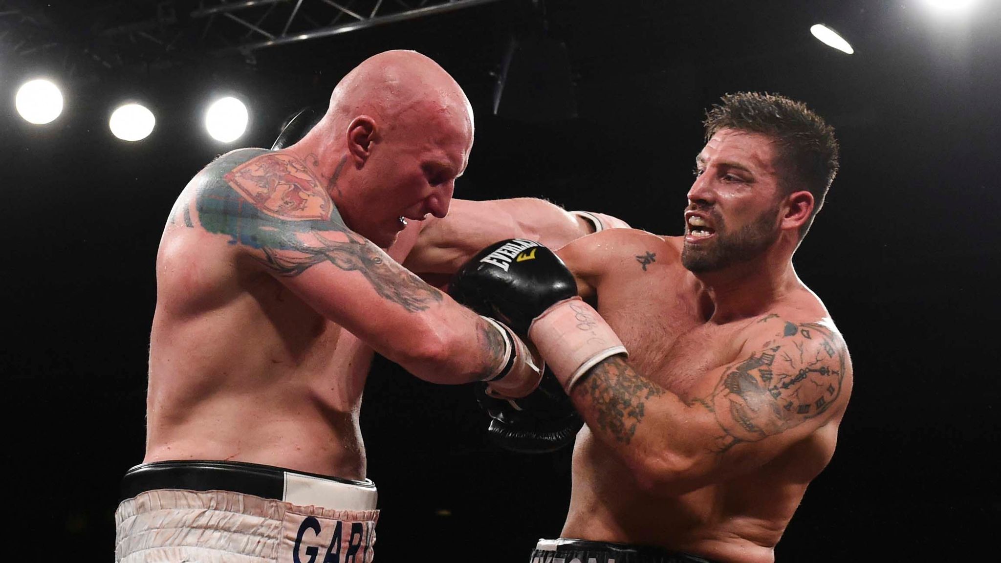 Gary Cornish loses out to Sam Sexton for British heavyweight title ...