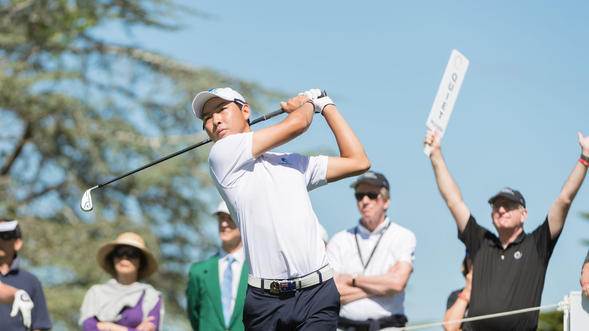 Lin Yuxin holds narrow lead at Asia-Pacific Amateur Championship | Golf ...