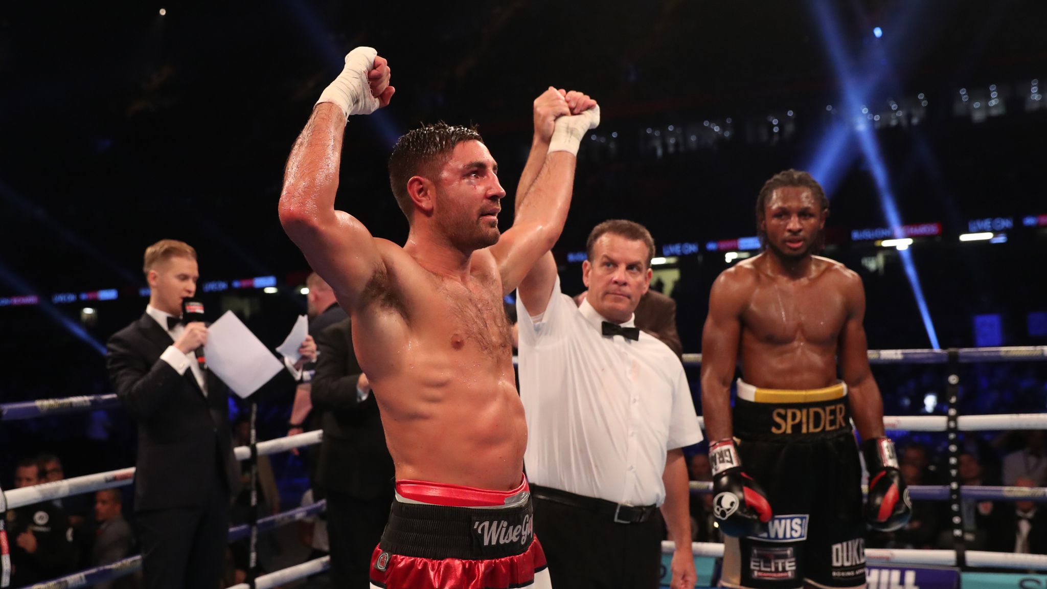 Joshua vs Takam: Frank Buglioni retains British title with points ...