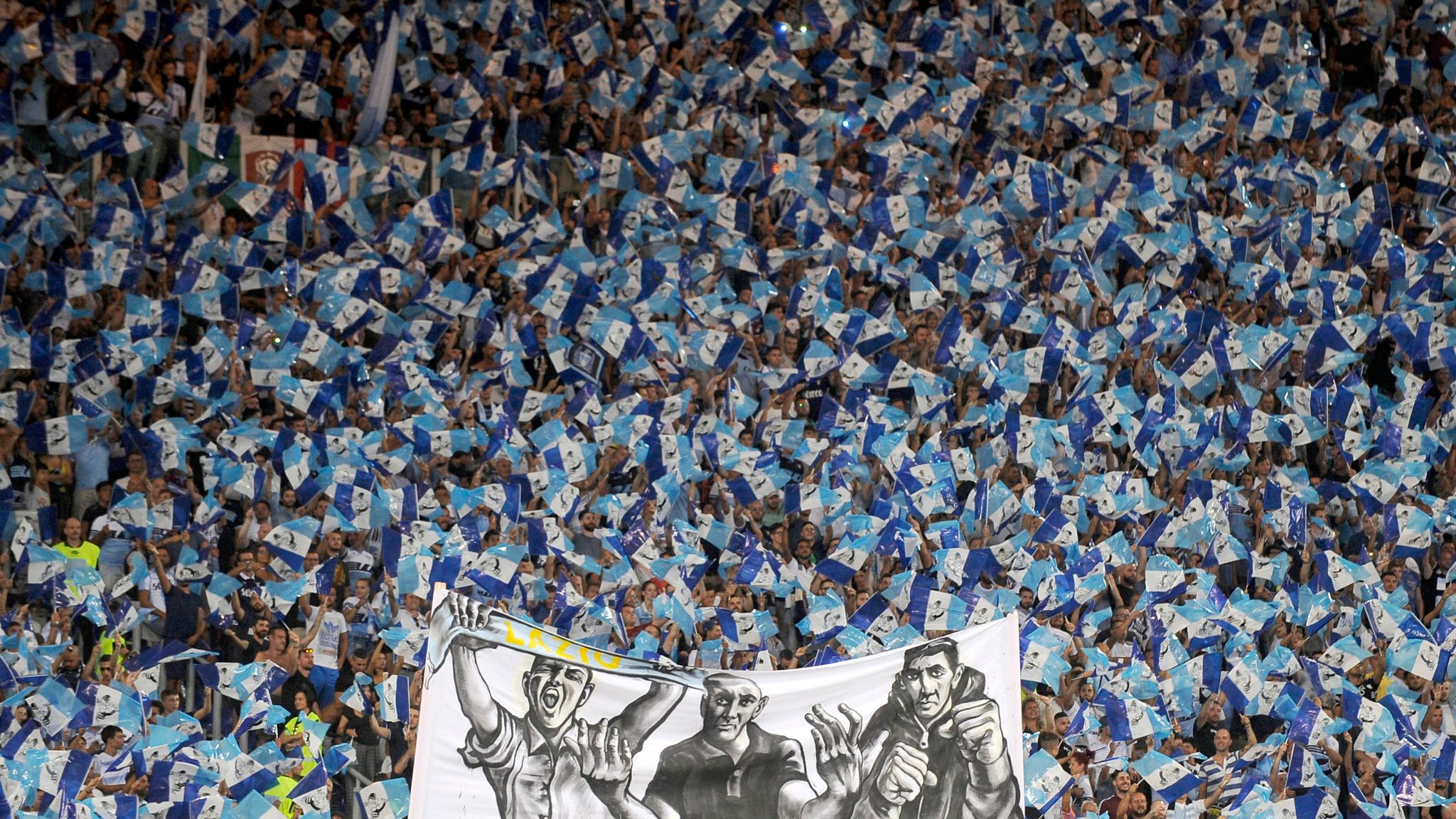 Rome police investigate Lazio fans for alleged acts of racial ...