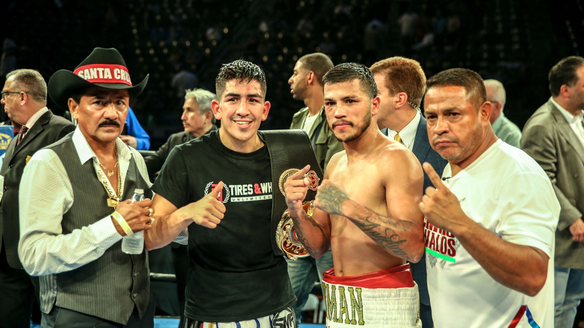 Leo Santa Cruz set to face Abner Mares in rematch after both claimed ...