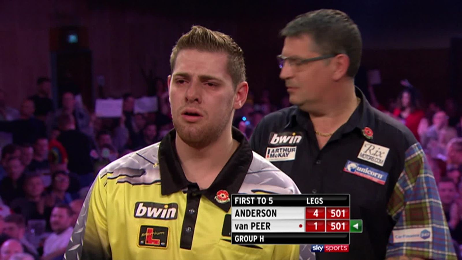 Van Peer's emotional struggle with dartitis | Darts News | Sky Sports