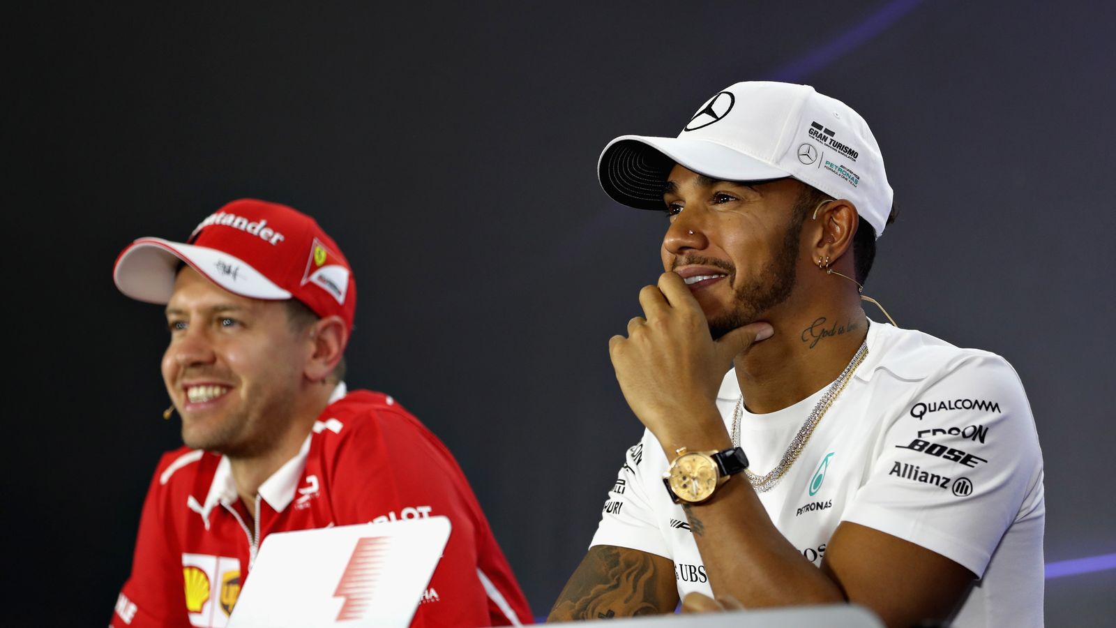 Sebastian Vettel says Lewis Hamilton 'better man' in F1 2017 | F1 News