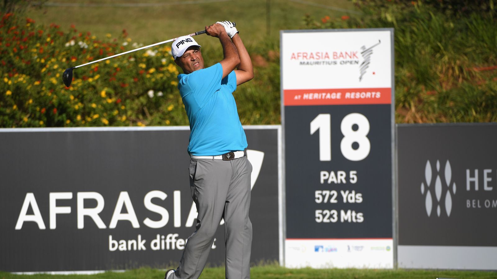 Arjun Atwal fires course record to lead AfrAsia Bank Mauritius Open ...