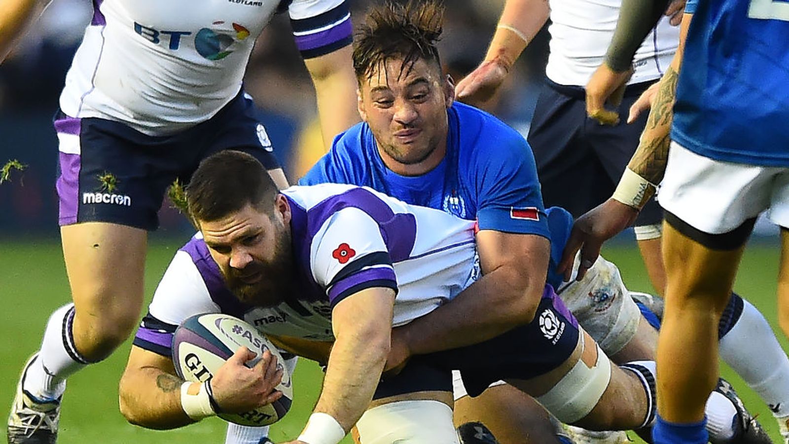 Cornell du Preez to make his first start for Scotland against world ...