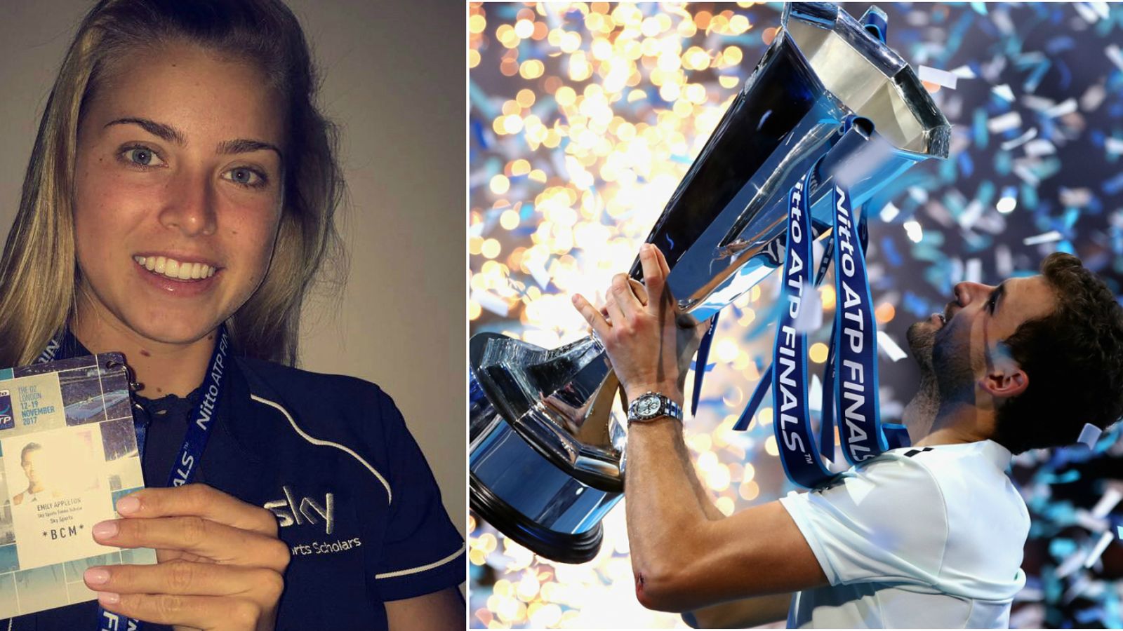 Sky Scholar and tennis star Emily Appleton is special guest at London's ...
