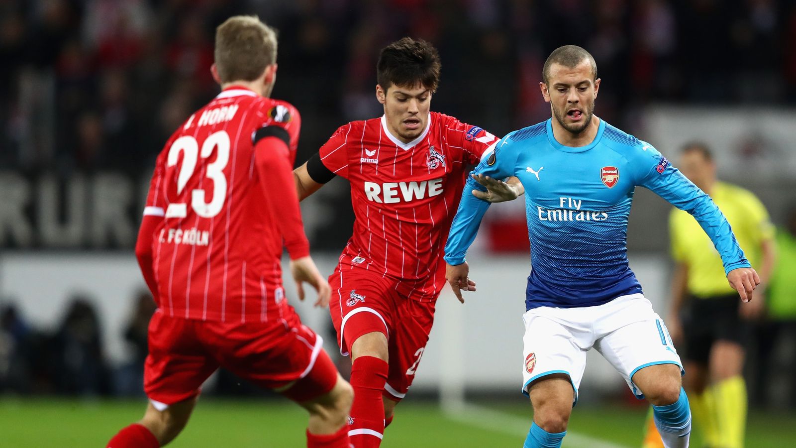 Cologne 1-0 Arsenal: Arsenal clinch top spot in Europa League group ...