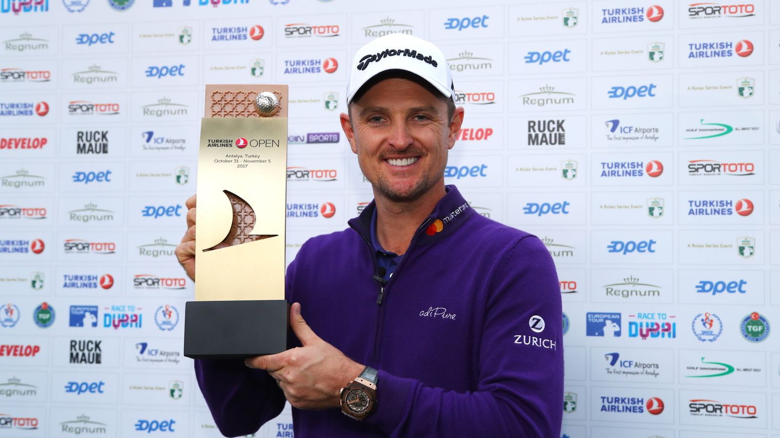 Justin Rose makes it back-to-back wins in Turkish Open shootout | Golf ...