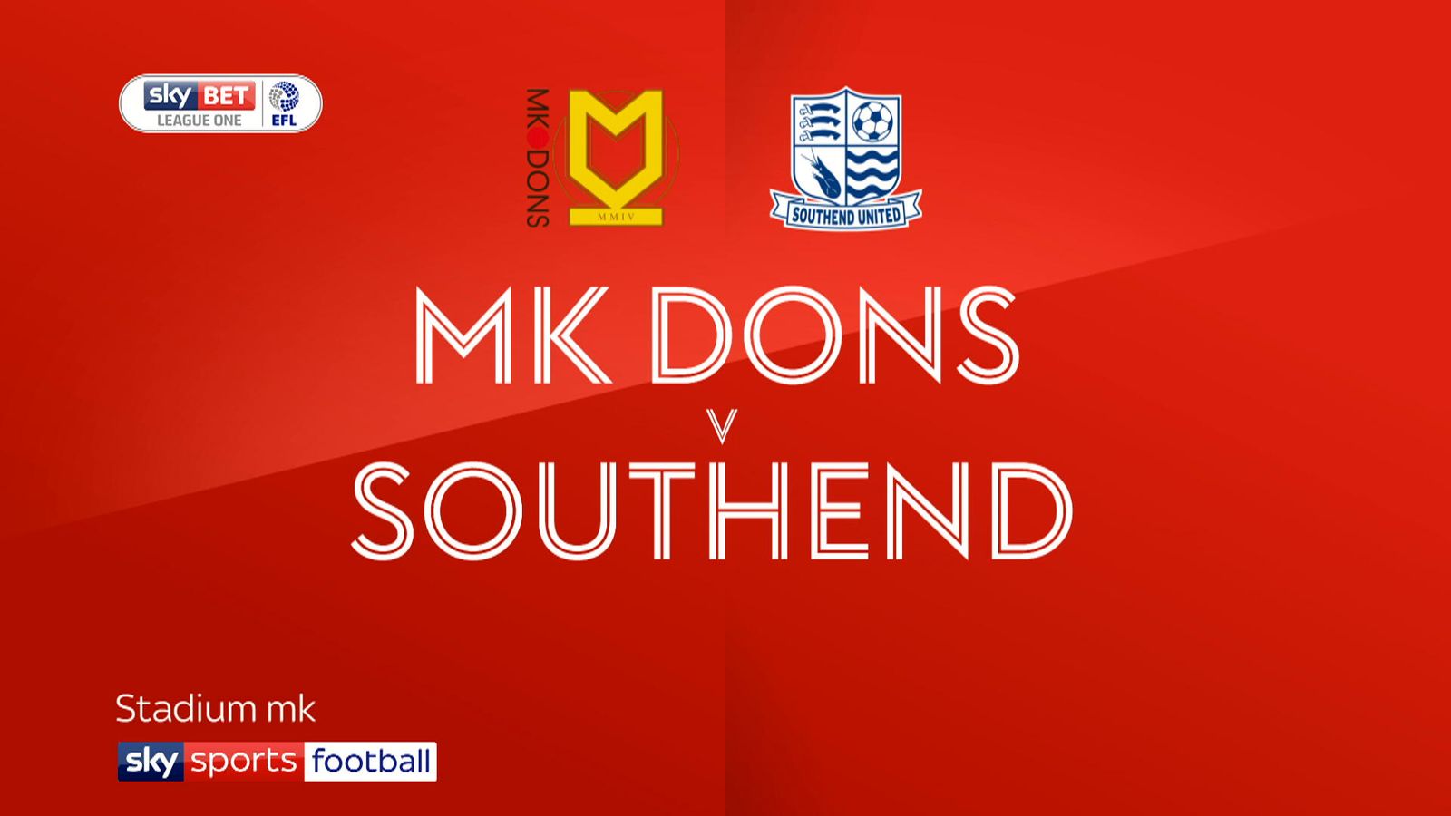 MK Dons 1-1 Southend: Agard goal salvages point for Dons | Football ...