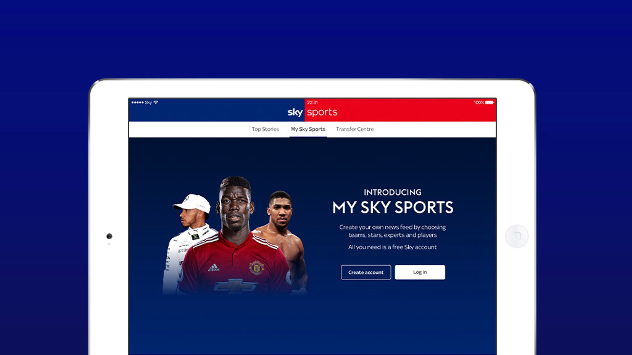 Introducing the new Sky Sports app - download on iPad for goals, live ...
