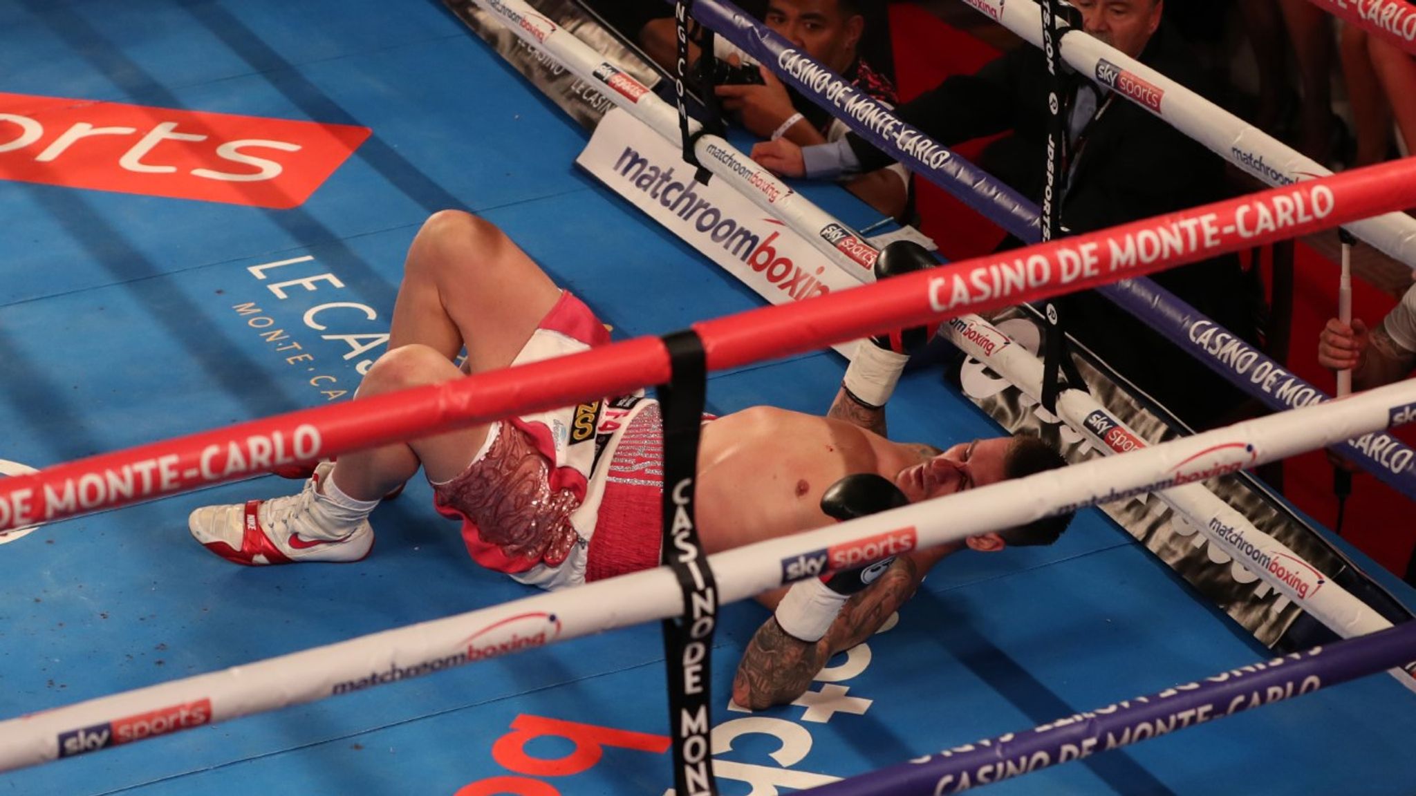 Dimitry Bivol stuns Trent Broadhurst with first round knockout victory ...