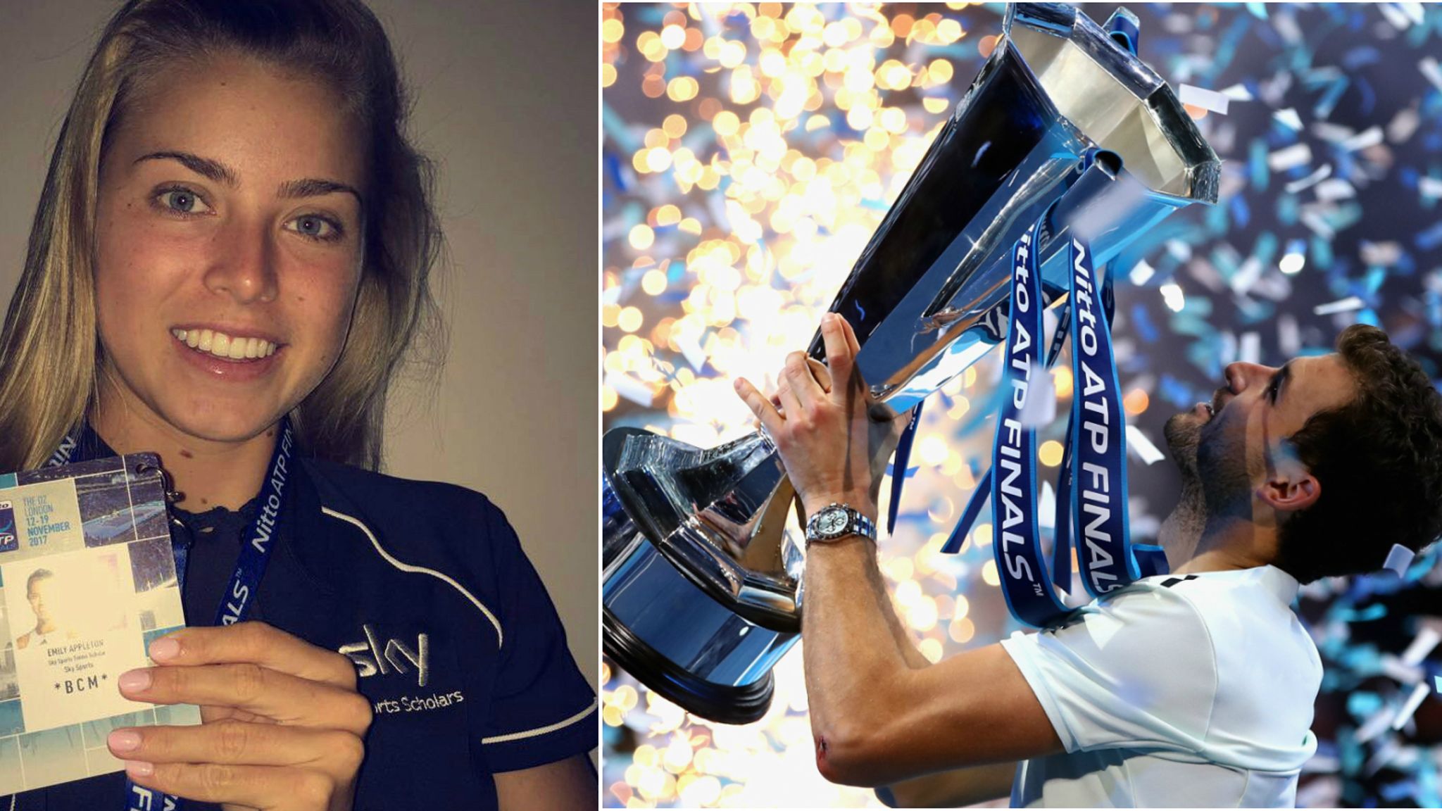 Sky Scholar and tennis star Emily Appleton is special guest at London's ...