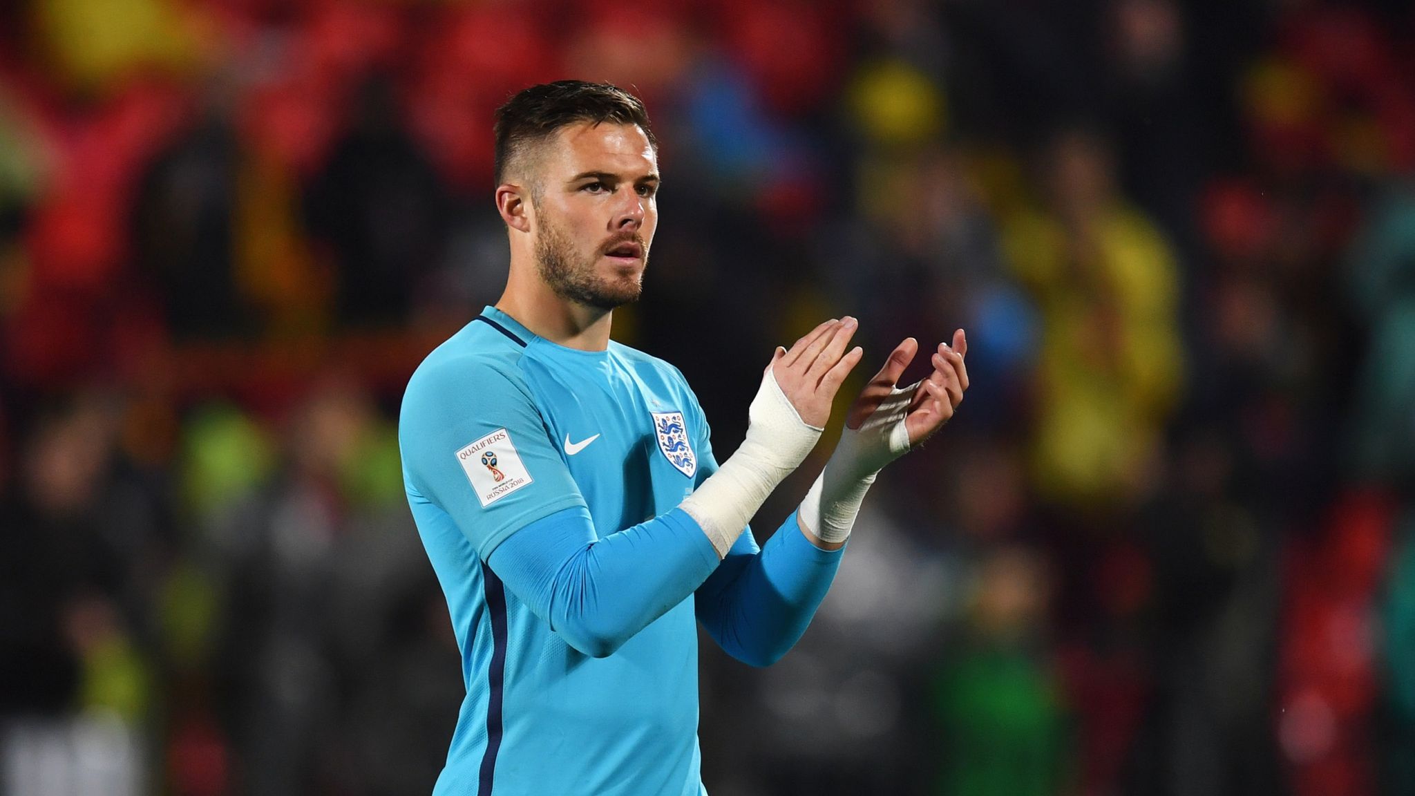 Jack Butland out for up to six weeks with broken finger | Football News ...