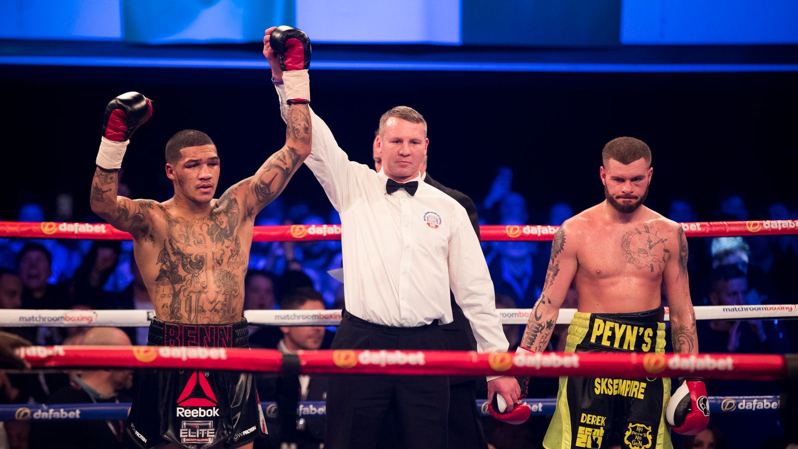 Taylor vs McCaskill: Conor Benn knocked down twice but hits back to out ...