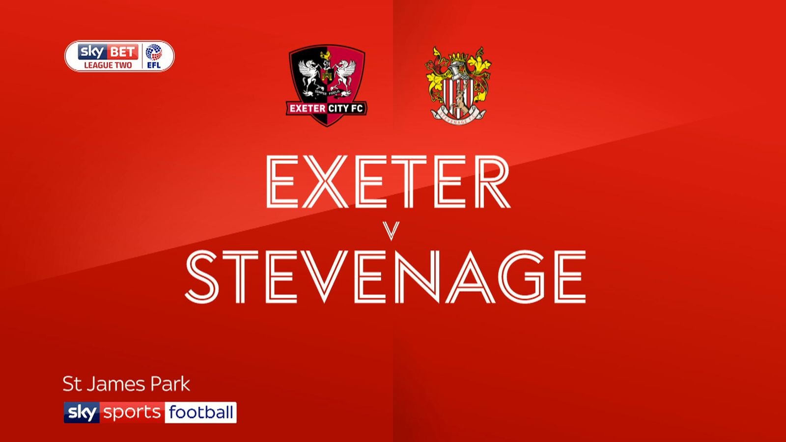 Exeter 2-1 Stevenage: City move up to third | Football News | Sky Sports