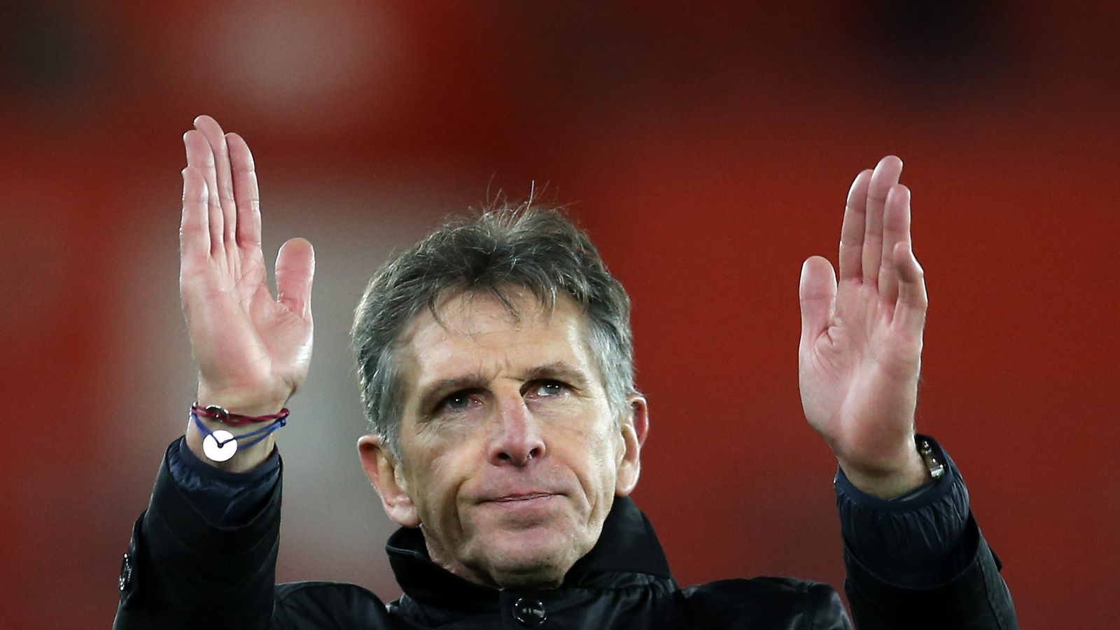 Claude Puel pleased with 10-man Leicester's 'fantastic' Man Utd point ...