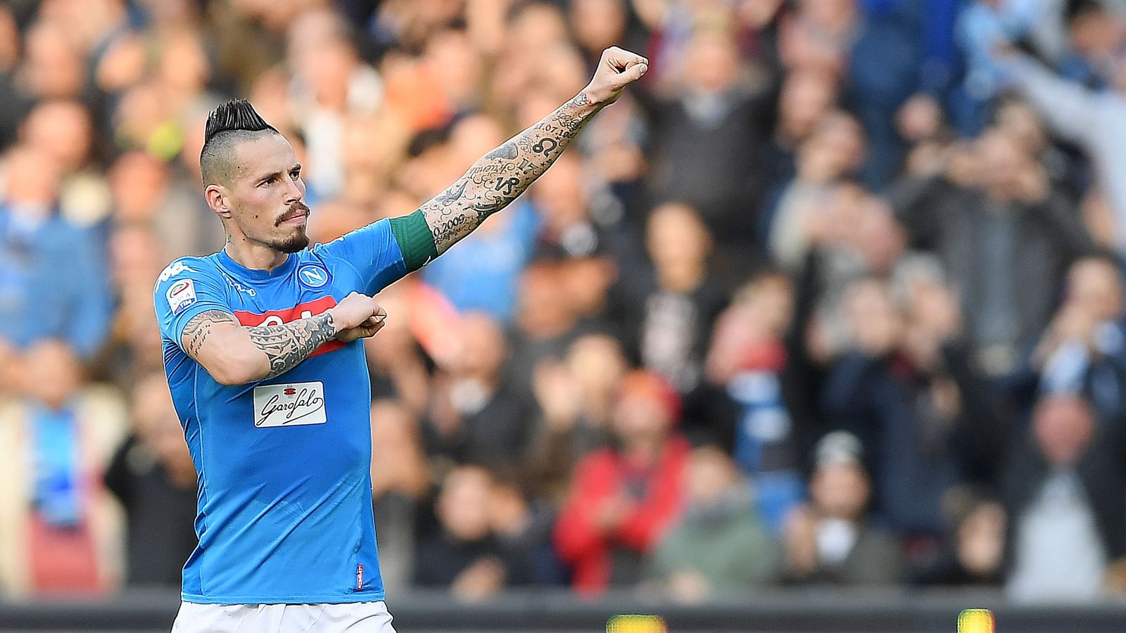 Serie A: Marek Hamsik beats Diego Maradona scoring record for Napoli ...