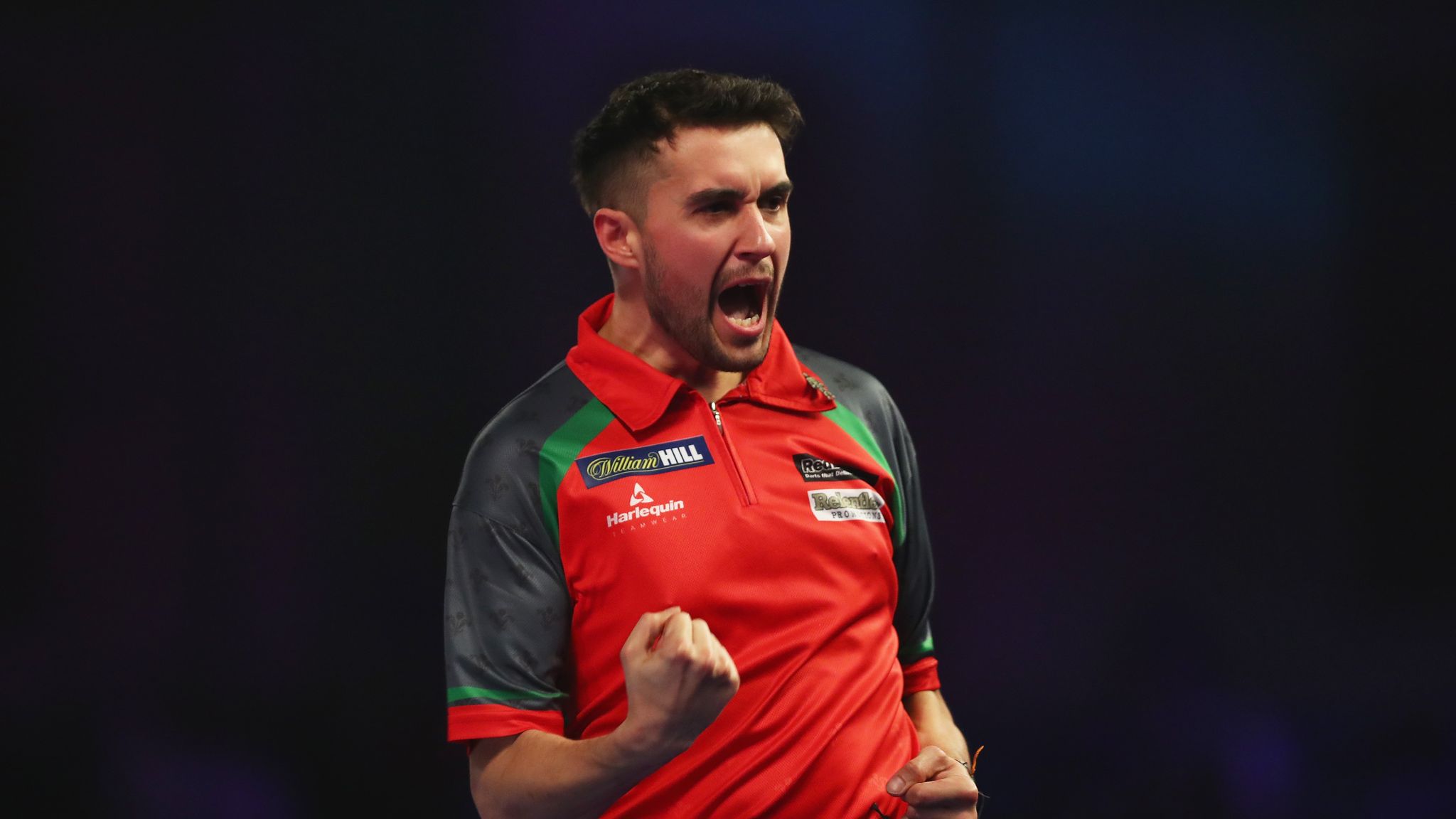 Jamie Lewis wore down Darren Webster during an impressive whitewash win ...