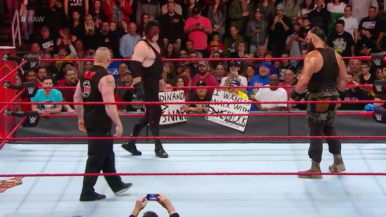 Lesnar to face Kane & Strowman | Video | Watch TV Show | Sky Sports