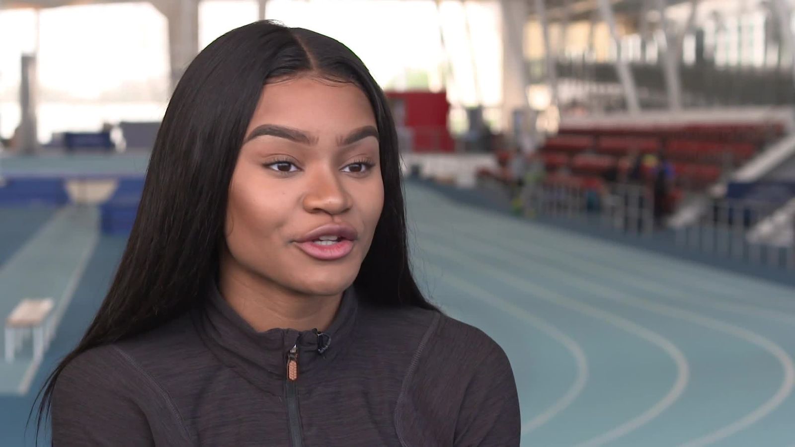 Sprinter and Scholar Imani Lansiquot aims to make history books ...