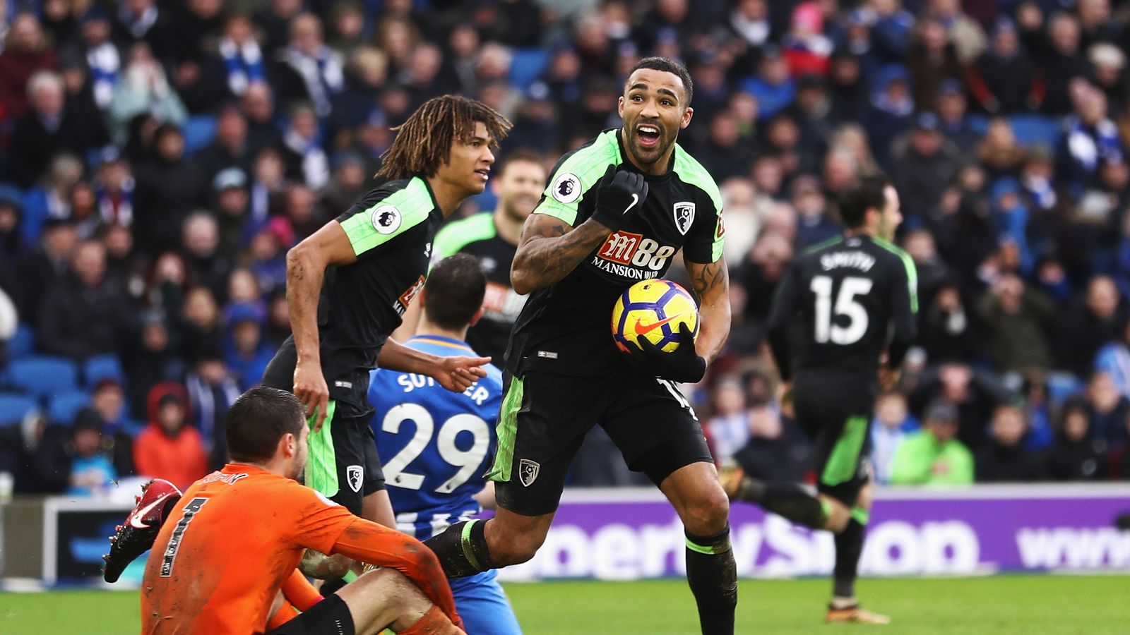 Brighton 2-2 Bournemouth: Seagulls surrender lead twice against south ...