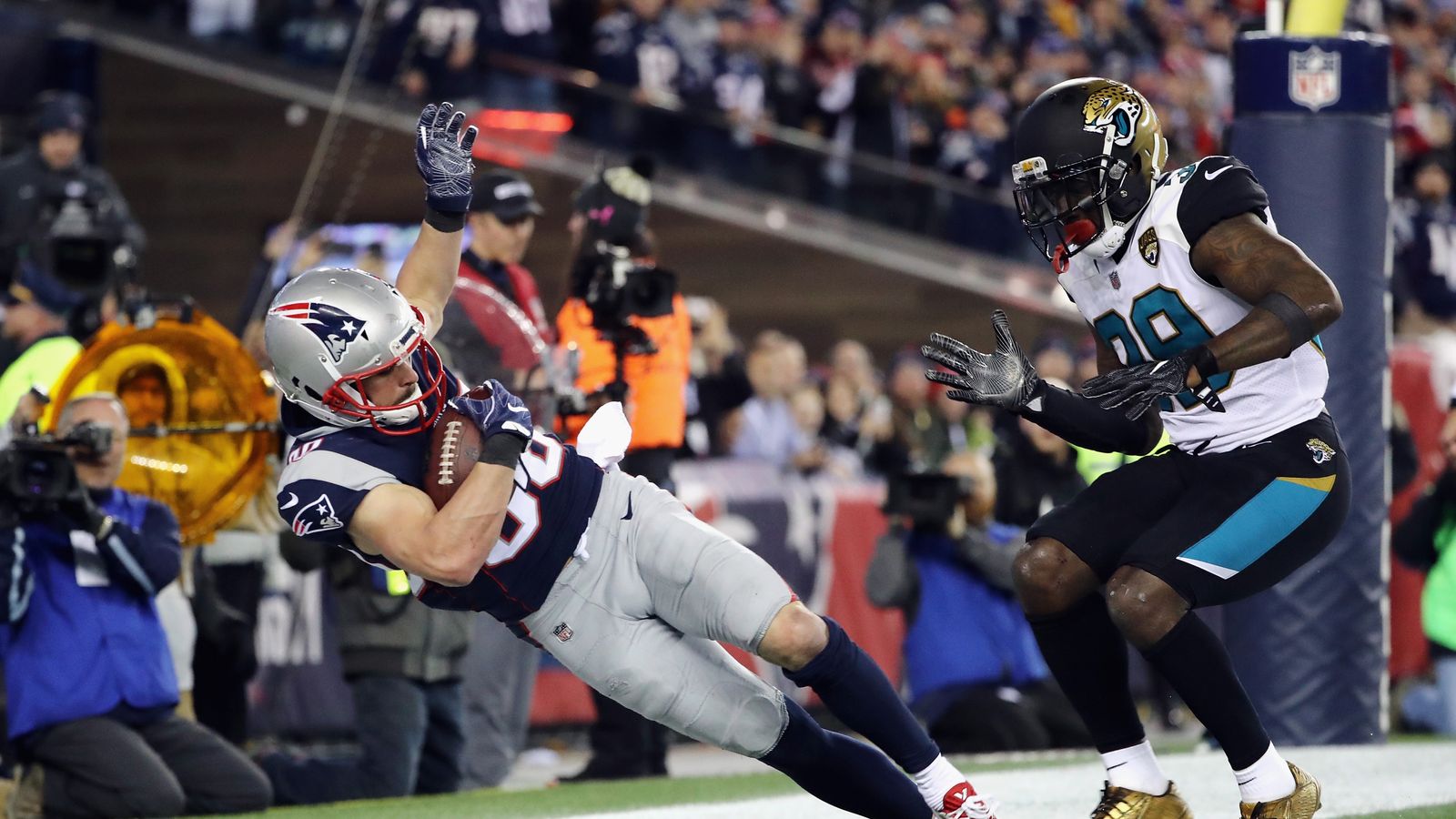WATCH: Amazing Danny Amendola TD helps Patriots into Super Bowl | NFL ...