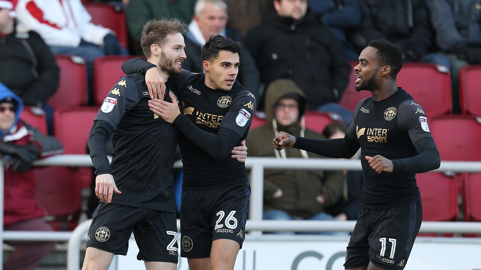League One round-up: Nick Powell goal keeps Wigan top | Football News ...