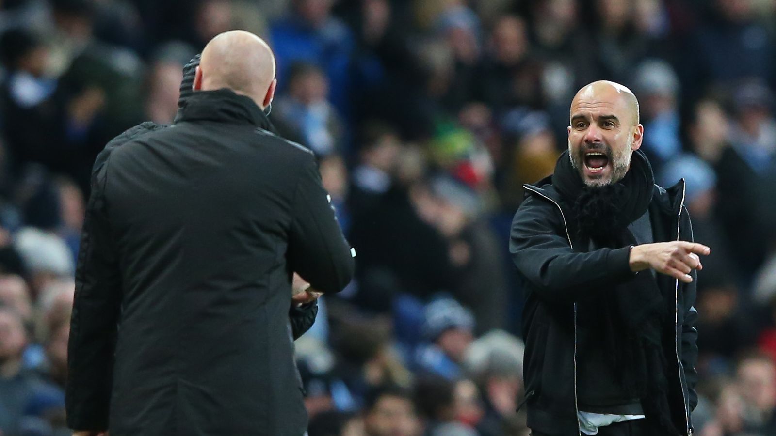 Pep Guardiola calls for managers to give referees a break after Sean ...