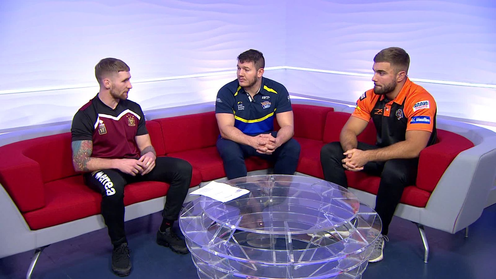 Sam Tomkins interviews Brett Ferres and Mike McMeeken ahead of Super ...