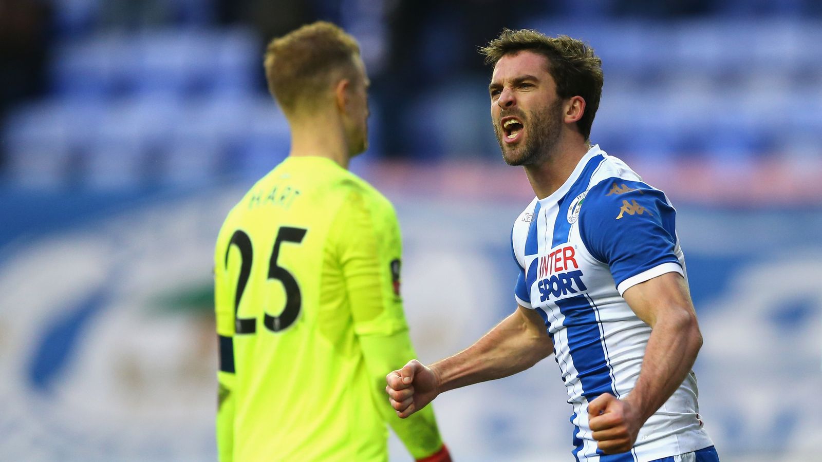 Wigan 2-0 West Ham: Arthur Masuaku sent off as Will Grigg sends hosts ...