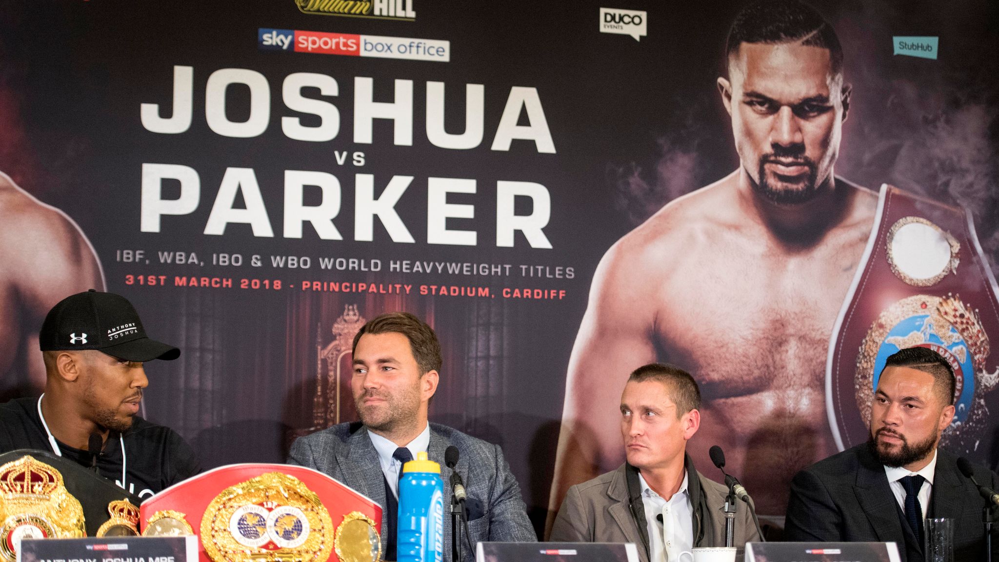 Joshua vs Parker: Eddie Hearn reveals why Anthony Joshua was angered by ...