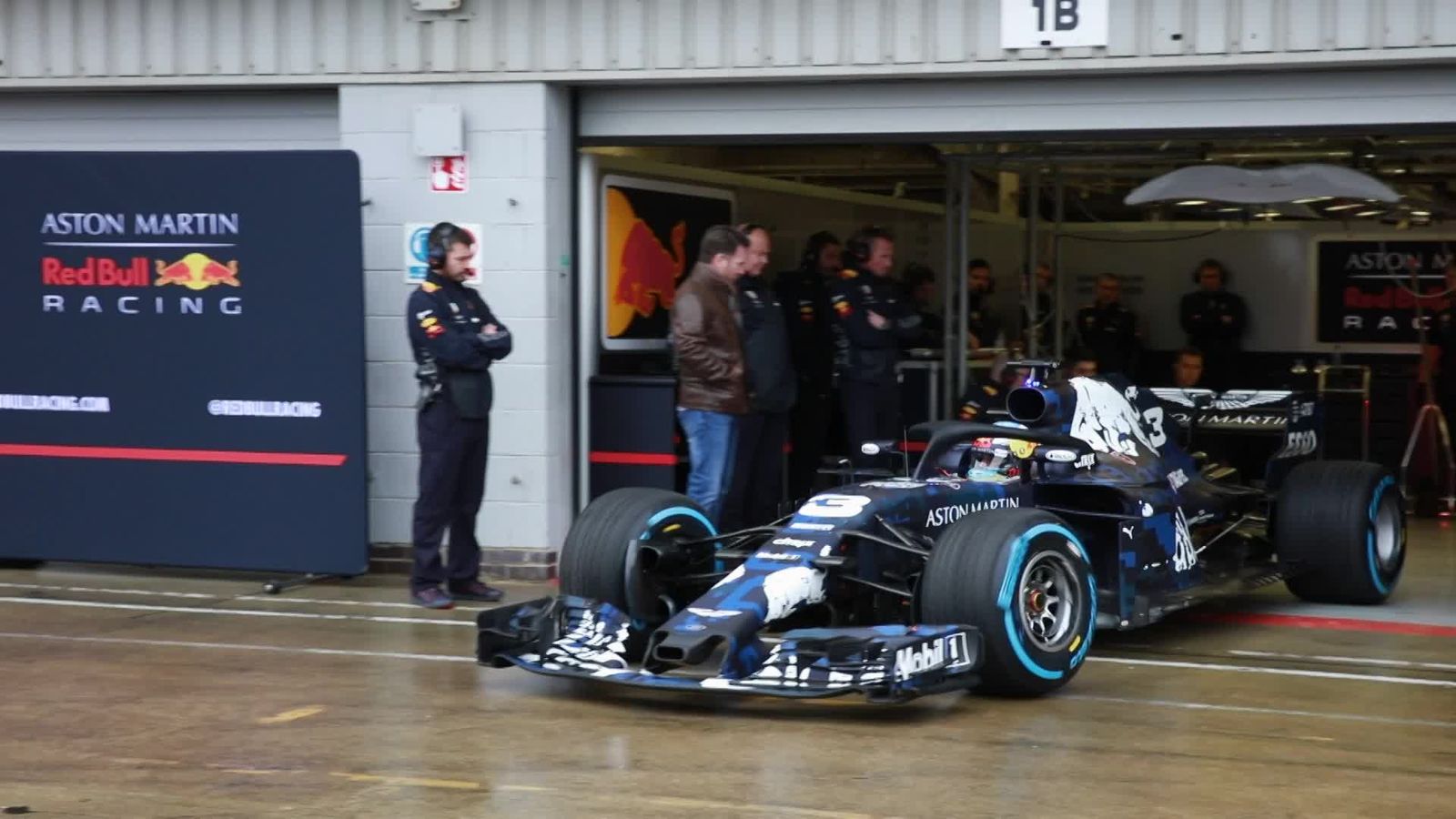 Red Bull RB14 hits the track | F1 News | Sky Sports