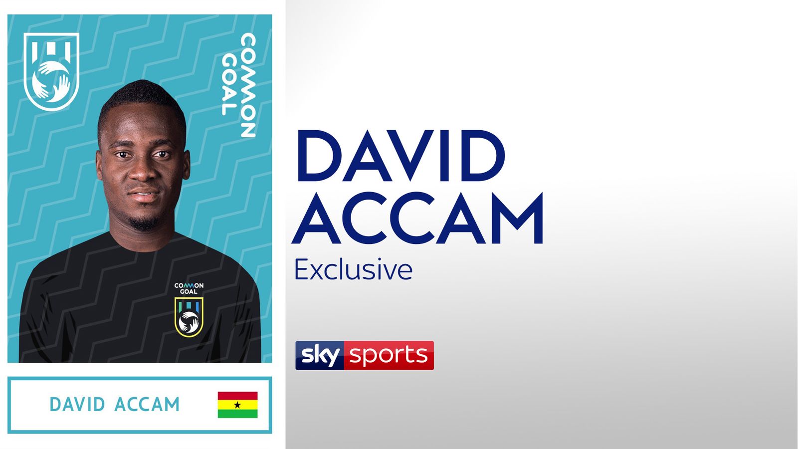 David Accam interview: On Common Goal and Africans' right to dream ...