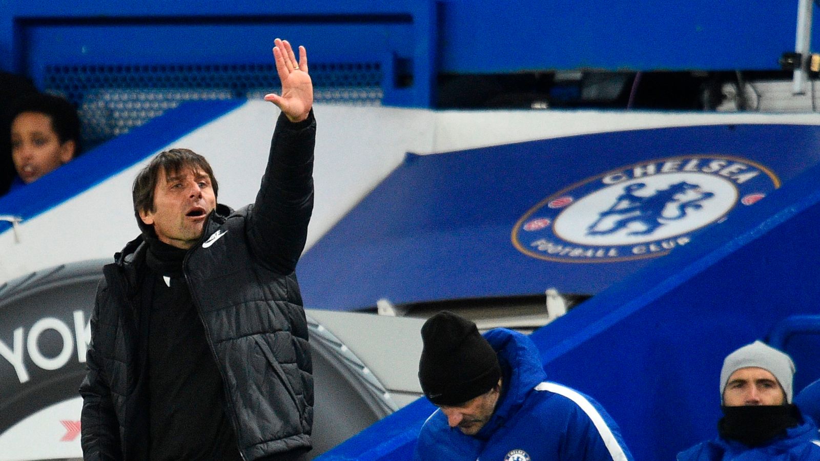 Antonio Conte thanks Chelsea fans for their support during West Brom ...