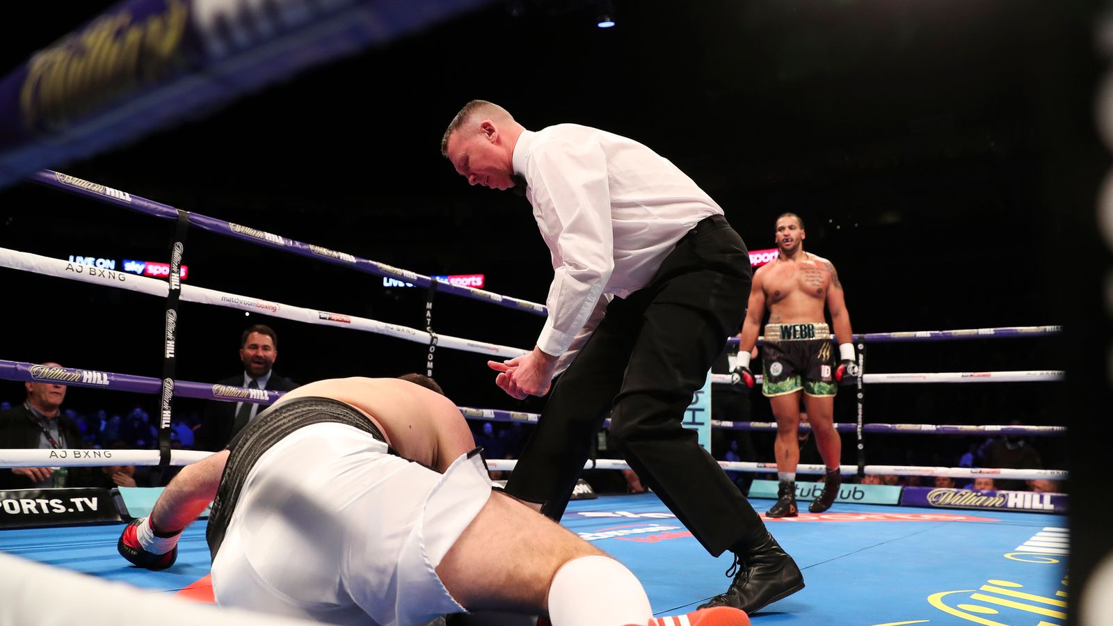 Nick Webb aiming for 'dust-up' with David Allen | Boxing News | Sky Sports