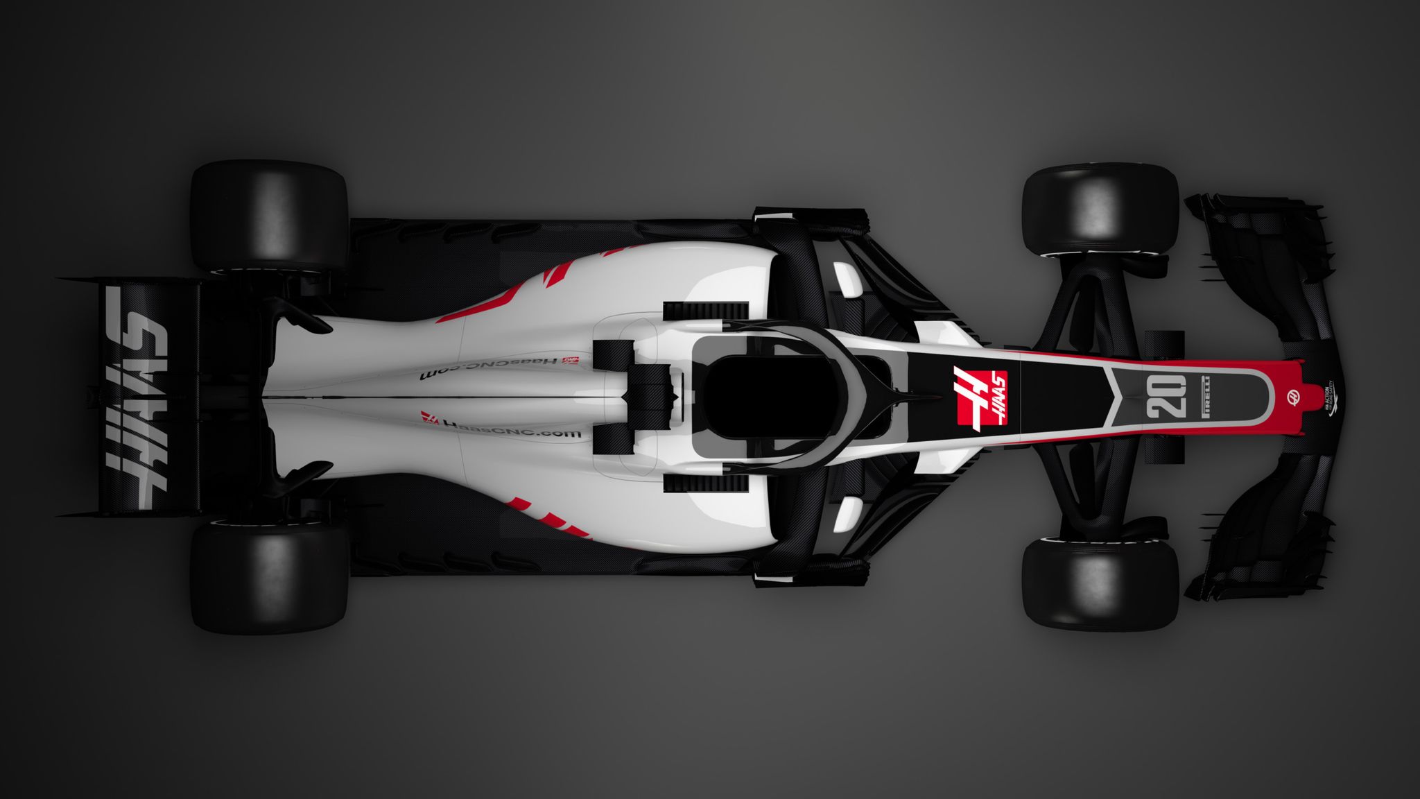 F1 2018: Haas reveal new car, the VF-18, with first look look at Halo ...