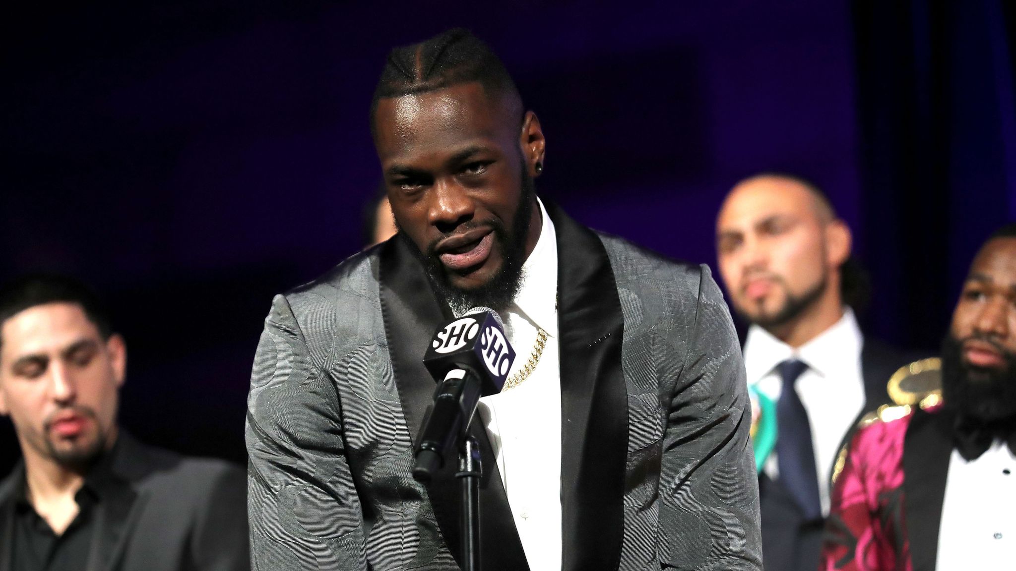 Okolie vs Chamberlain: Deontay Wilder backs Isaac Chamberlain to beat ...