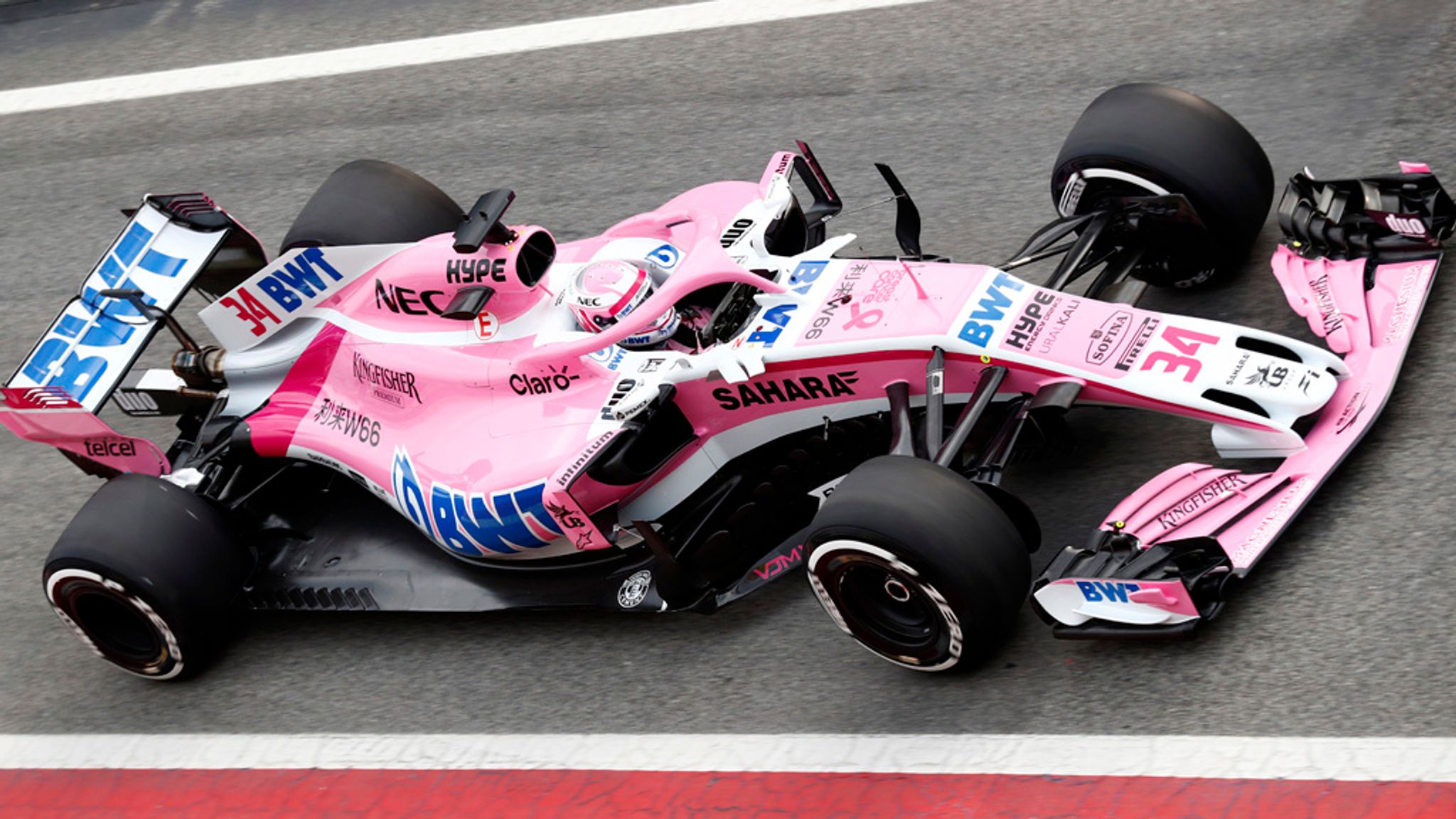 Force India unveil 2018 car, the VJM11, but no word on team's new name ...