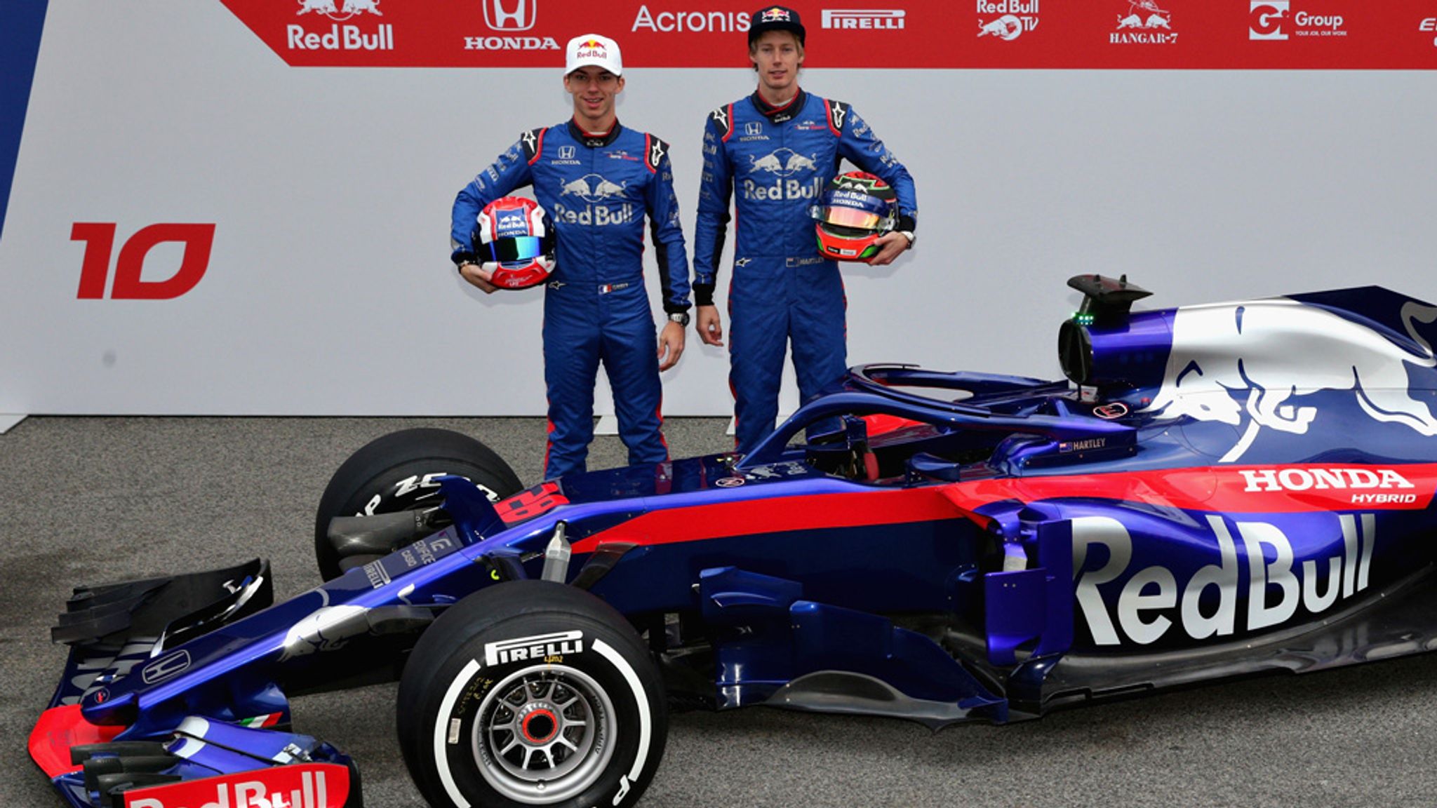Toro Rosso officially unveil STR13, their first car with Honda | F1 ...